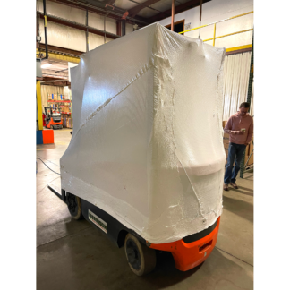 20' X 100' 10MIL Reinforced (DS-2010100-REINF) White Shrink Wrap - Dr ...