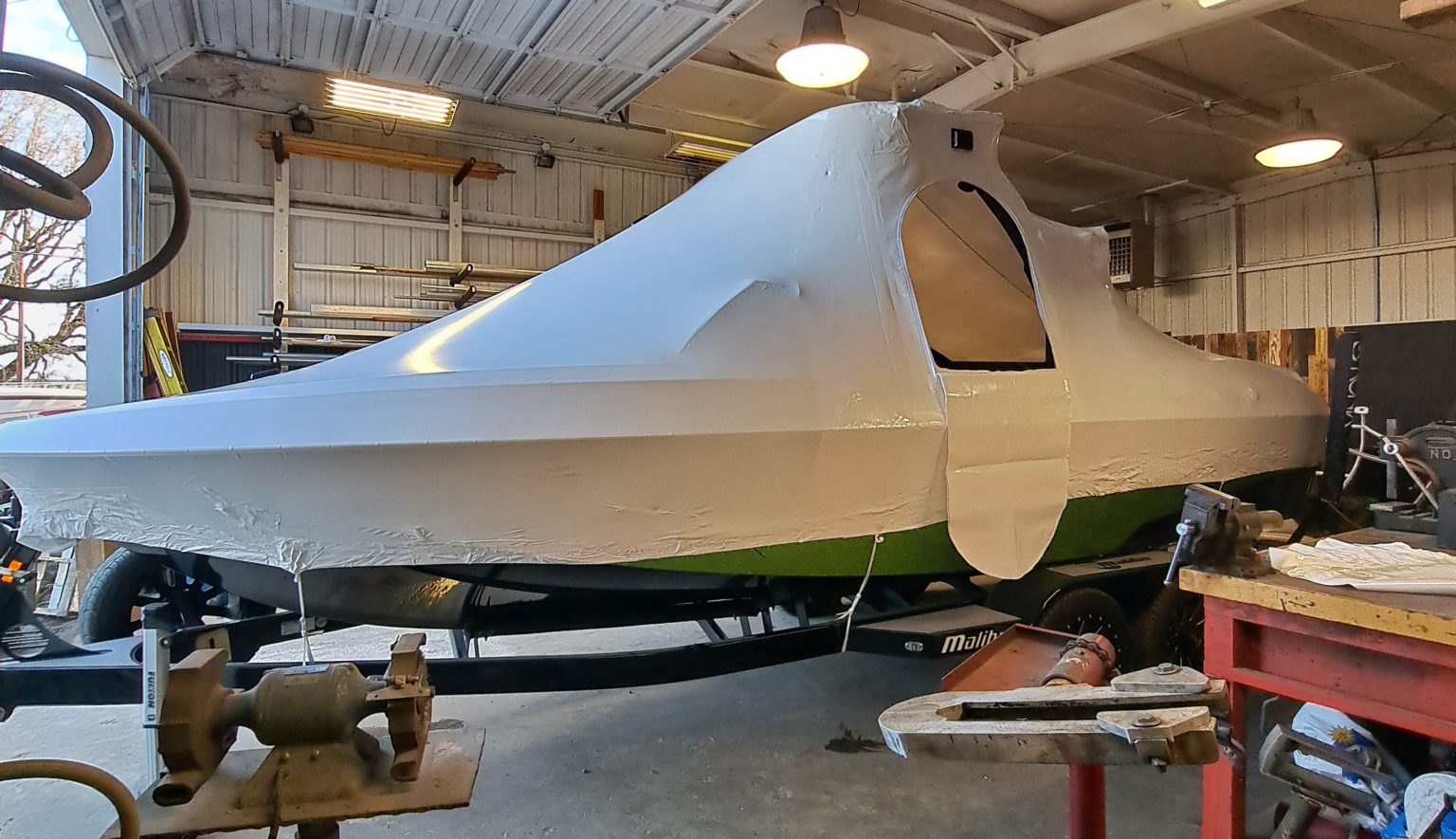 30" x 48" Zipper Access Door (DS-48W) White - Dr. Shrink